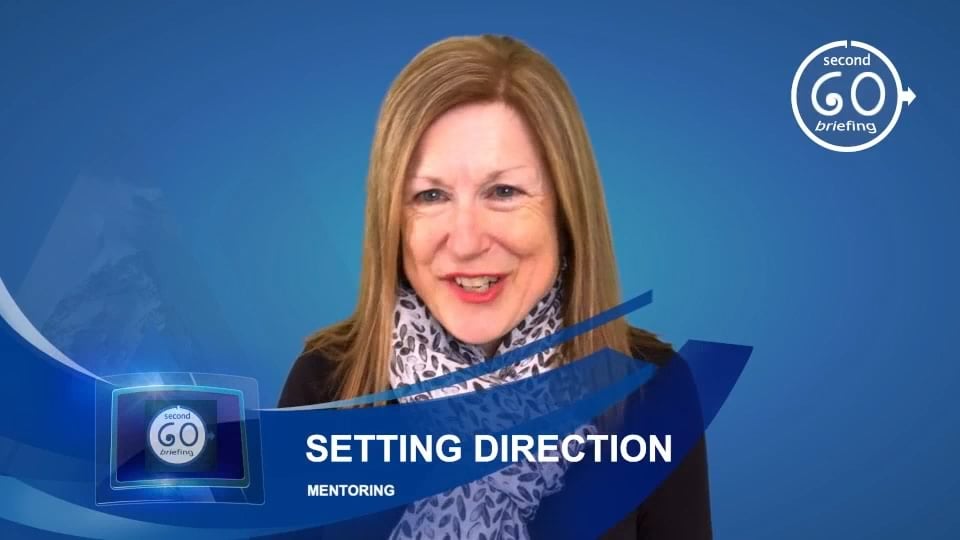 Setting Direction in Mentoring - 60 second video - Coach Mentoring